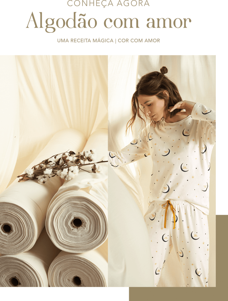 Algodão Cor Com Amor